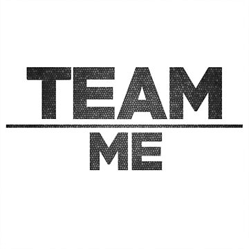 "Team Over Me" Essential T-Shirt for Sale by Calvin Cuts | Redbubble