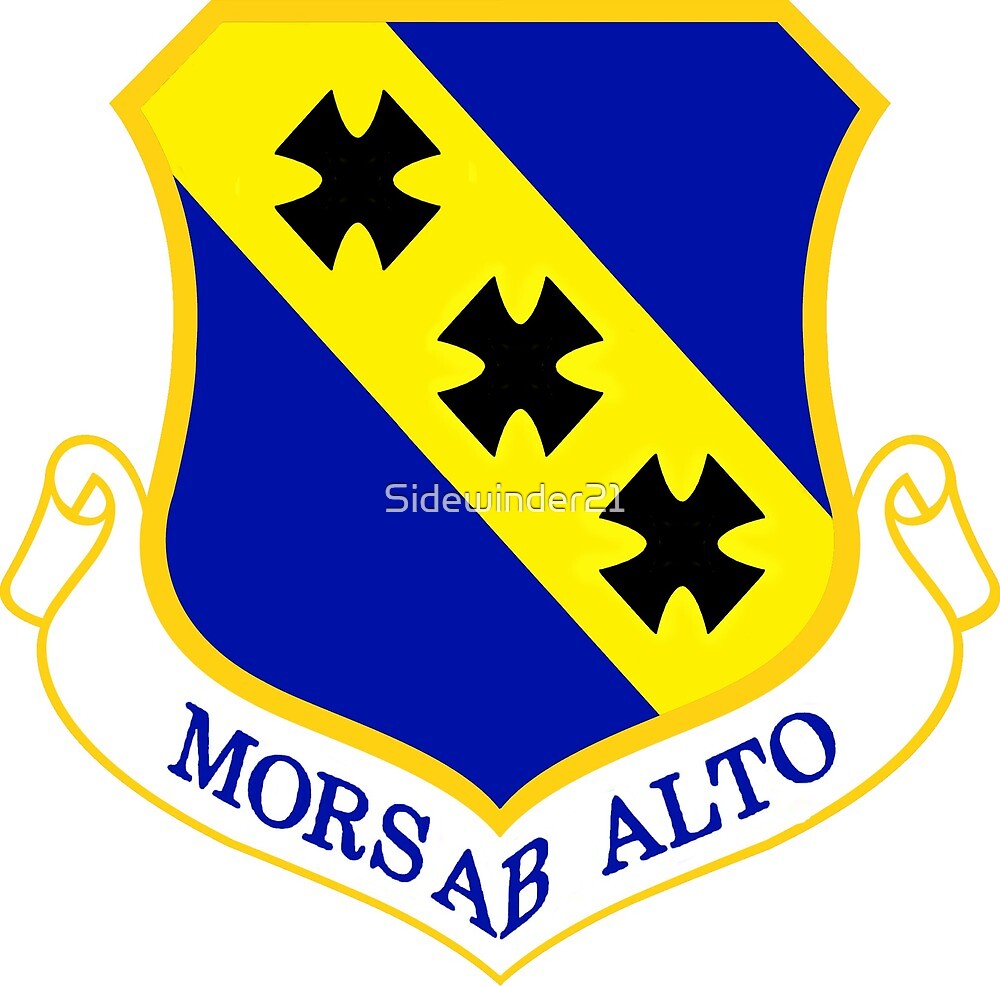 "7th Bomb Wing Emblem "Mors Ab Alto"" by Sidewinder21 | Redbubble