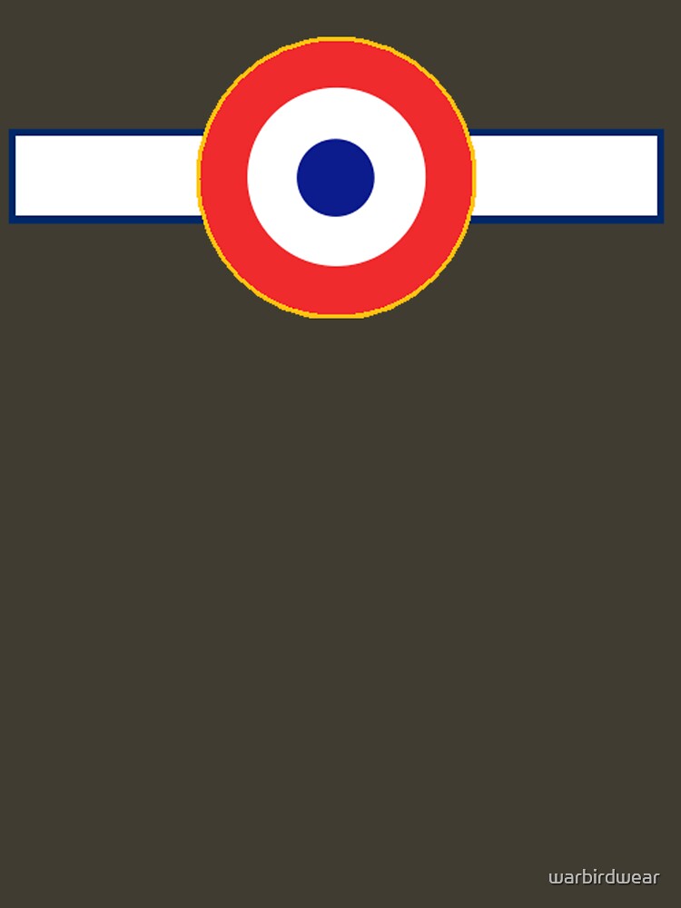 "Free French Air Force Insignia" T-shirt by warbirdwear | Redbubble
