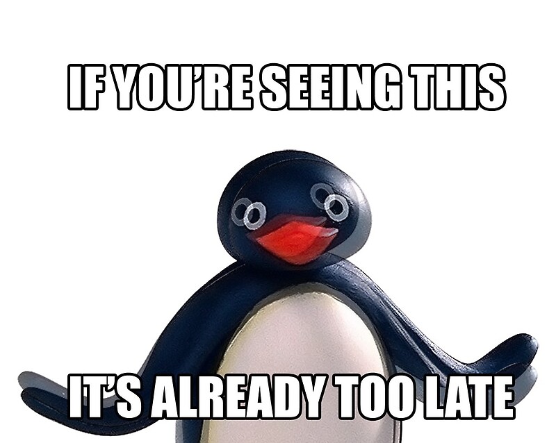 "CREEPY PINGU" by Pataloon | Redbubble