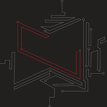 "MKBHD Circuit Logo " Sticker for Sale by LordFudge | Redbubble