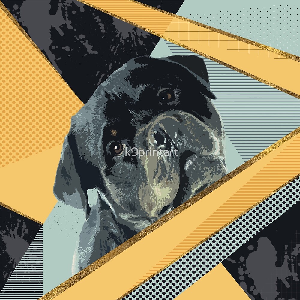 "Rottweiler - Metzgerhund Digital Art" by k9printart | Redbubble