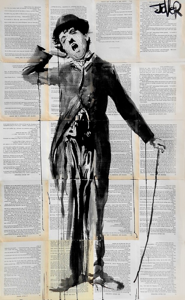 "charlie (the little tramp)" by Loui Jover | Redbubble