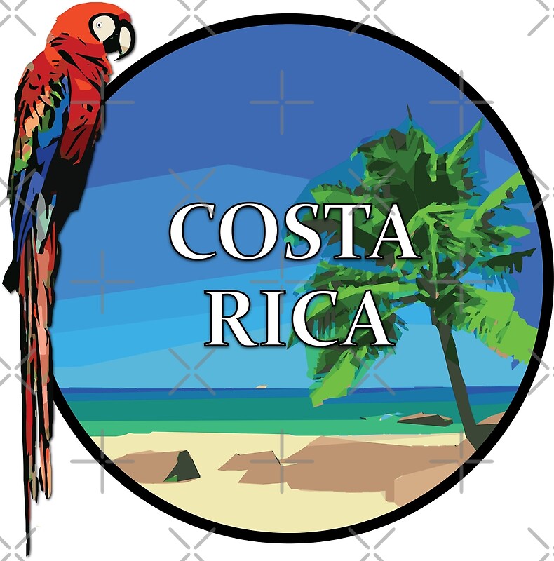 "Costa Rica Vacation Graphic" by VelvetRoom | Redbubble