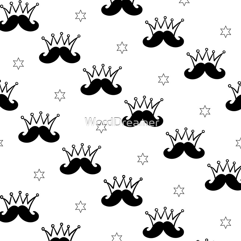 "The Royal Mustache " by WordDreamer | Redbubble