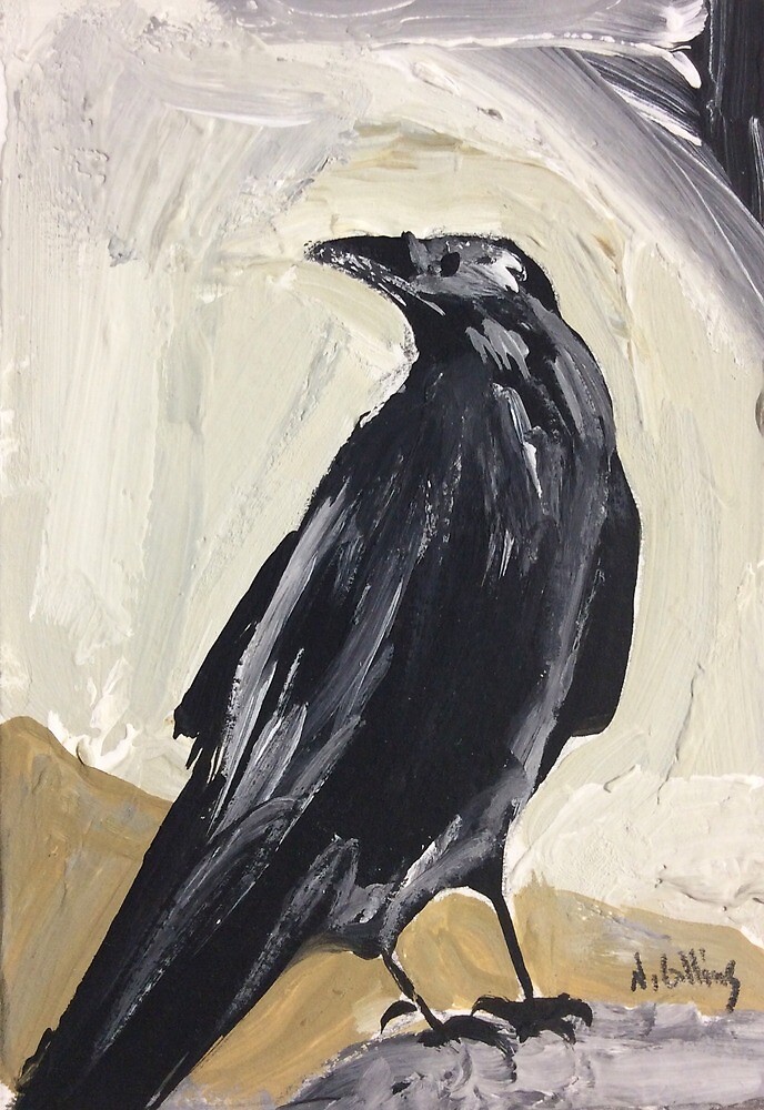 "Crow" by Art-by-NCollins | Redbubble