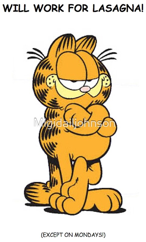 Garfield: Greeting Cards | Redbubble