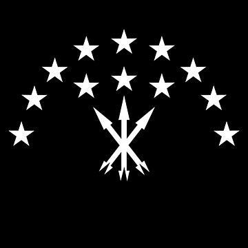 "Black Circassian flag" Poster for Sale by masoch | Redbubble