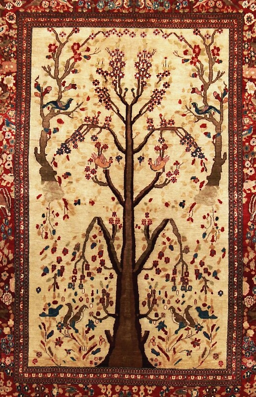"Antique Persian Tree of Life Floral Carpet" by Vicky Brago-Mitchell ...