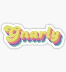 Gnarly Stickers | Redbubble