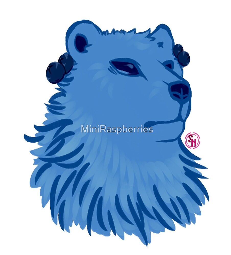"Blueberry Bear" by MiniRaspberries | Redbubble