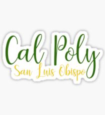 Cal Poly Stickers | Redbubble