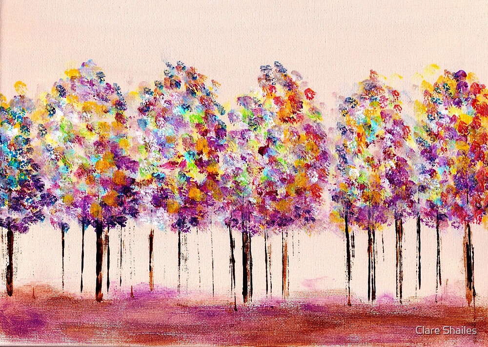 "Sweet Trees" by Clare Shailes | Redbubble