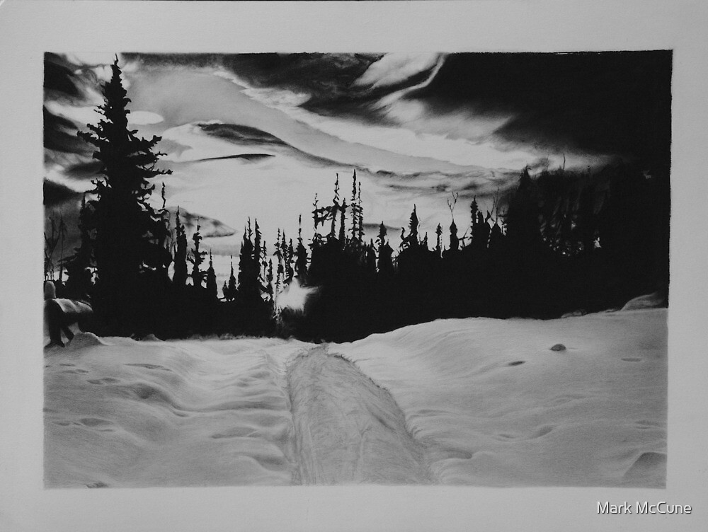 "Winter Sunset" by Mark McCune | Redbubble