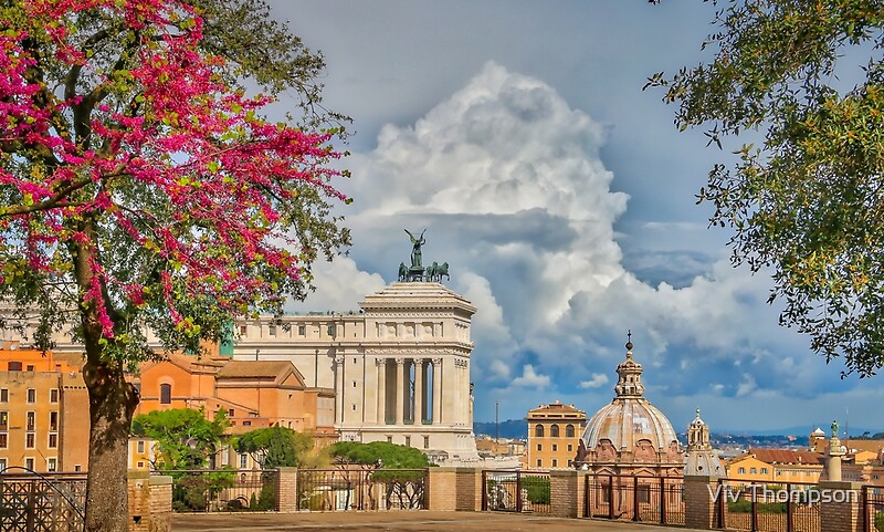 "Rome in Spring" by Viv Thompson | Redbubble