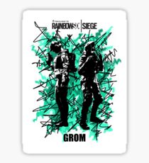 Grom Stickers | Redbubble