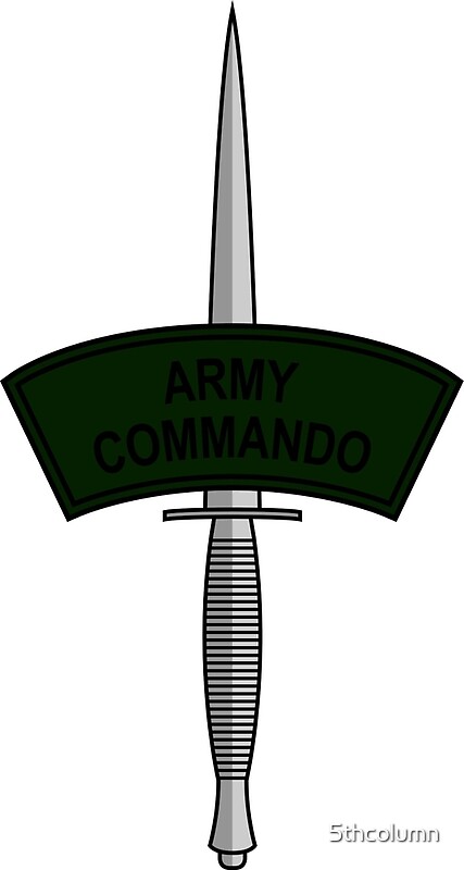 "All Arms Commando AACC - Army" by 5thcolumn | Redbubble