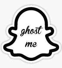 Snapchat Ghost Stickers | Redbubble