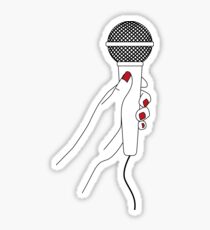 Microphone Stickers | Redbubble