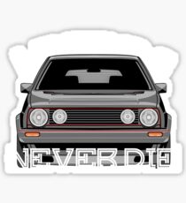 Golf Mk2 Stickers | Redbubble