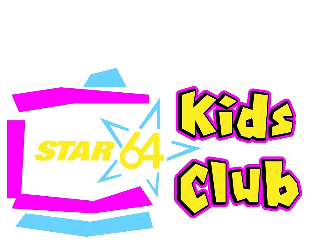 "Star 64 WSTR Kids Club Logo" by VirtuaRicky | Redbubble