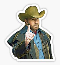 Chuck Norris Stickers | Redbubble