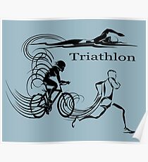 Triathlon Posters | Redbubble