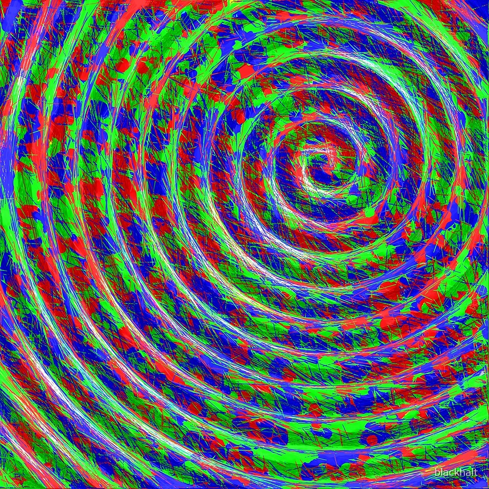 "Abstract Circle Swirl Twirl Vortex Spiral maximum ..." by blackhalt ...
