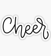 Cheer Stickers | Redbubble
