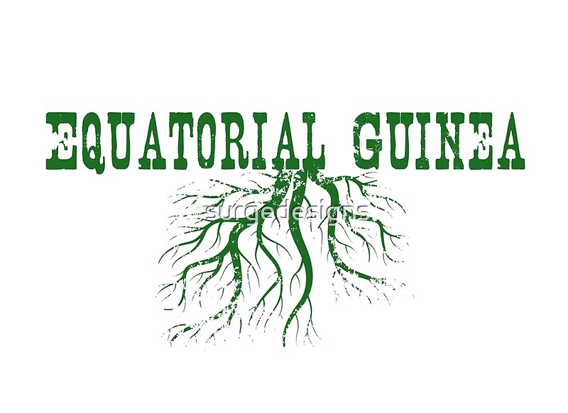 "Equatorial Guinea Roots" by surgedesigns | Redbubble