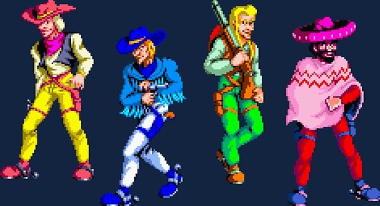 "Sunset Riders Characters" Poster by winscometjump | Redbubble