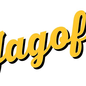 "Jagoff " Magnet for Sale by Arianna Stewart | Redbubble