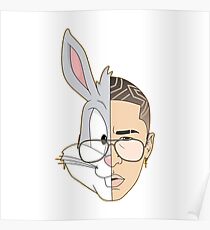 Bad Bunny: Pósters | Redbubble