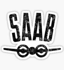 Saab Stickers | Redbubble