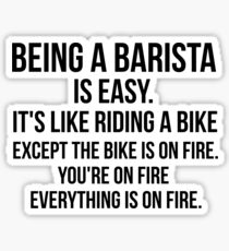Barista Stickers | Redbubble
