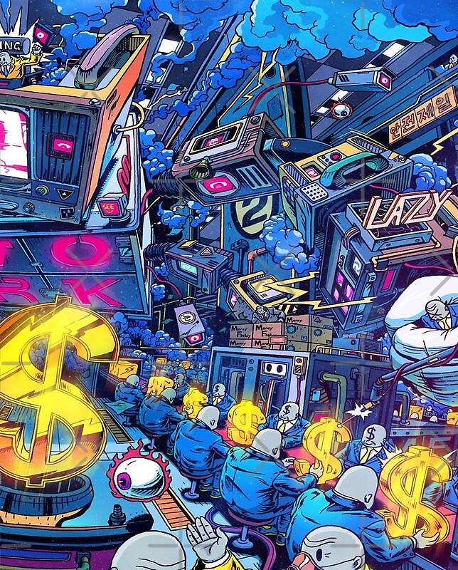 "Money Factory" by leen12 | Redbubble