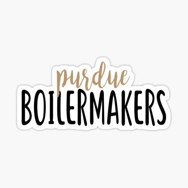 Boilermaker Stickers | Redbubble
