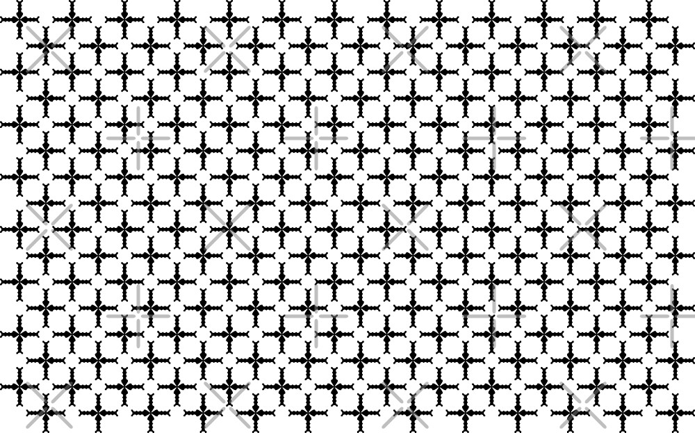 "Cross pattern" by Danler | Redbubble