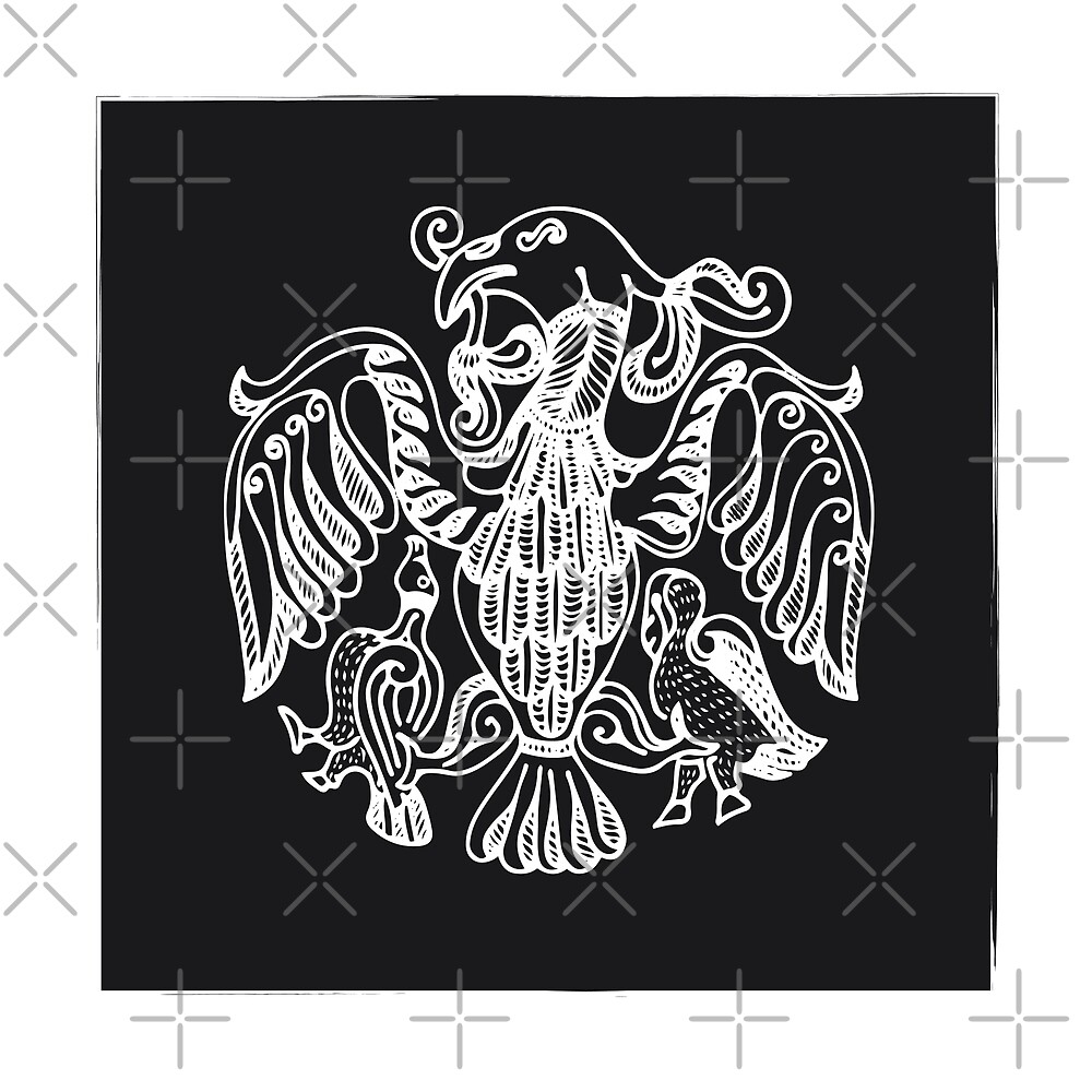 "Turul hungarian creation myth protector spirit phenix shaman mythology ...