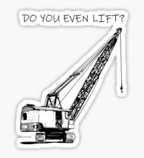 Crane Operator Stickers | Redbubble