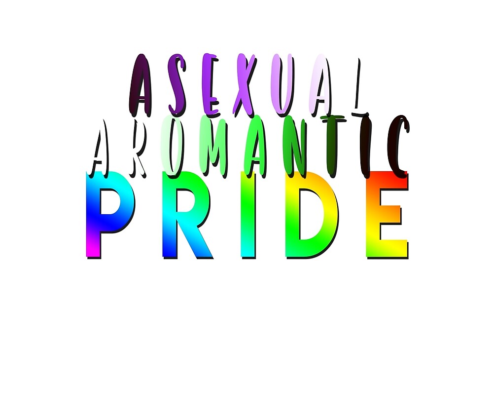 "AroAce Pride Design Pride Month " by snorkle | Redbubble