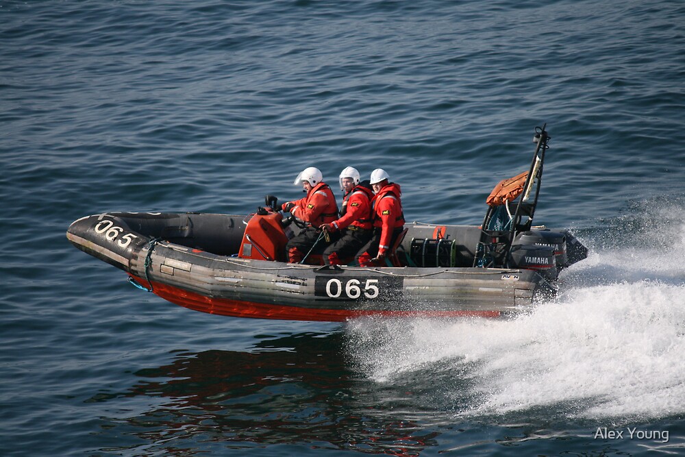 "Fast Rescue Craft" by Alex Young | Redbubble