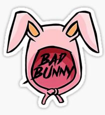 Bad Bunny: Stickers | Redbubble