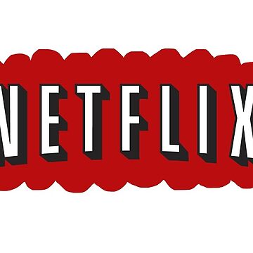 "Netflix " Sticker for Sale by sarahm86 | Redbubble