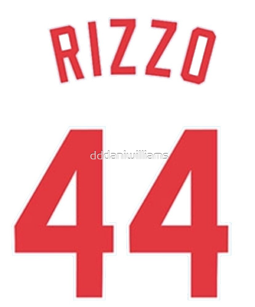 "Rizzo 44" by dddaniwilliams | Redbubble