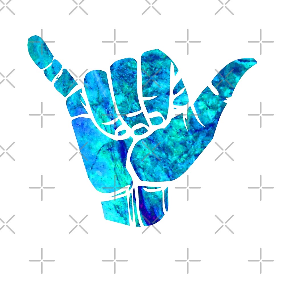 "Aesthetic Shaka Design" by warddt | Redbubble
