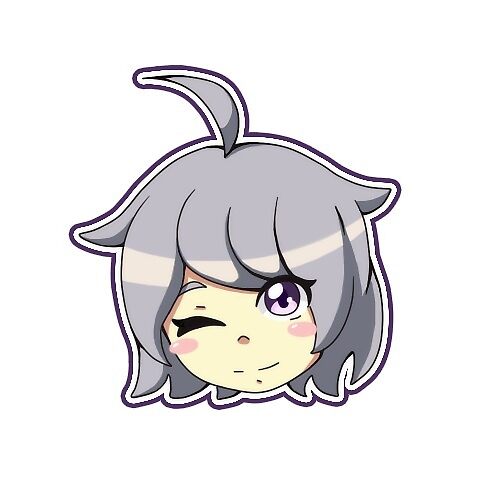 "Winking Chibi Sticker" by Aina Moore | Redbubble