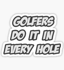Funny Golf Stickers | Redbubble