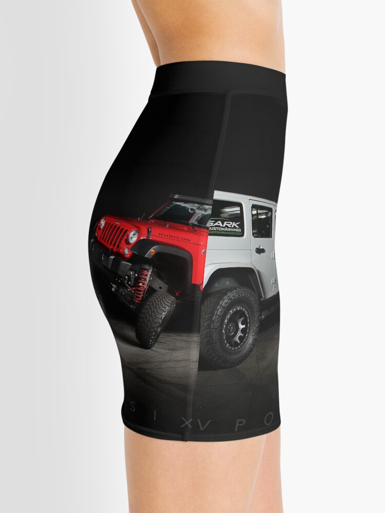 Jeep Wrangler Rubicon Flex Mini Skirt By Vponesix Redbubble