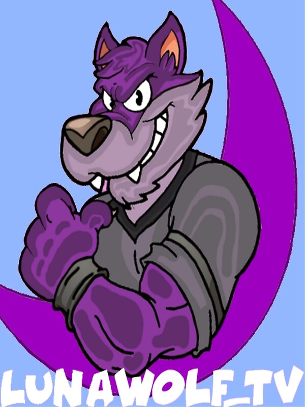 "LunarWolf" by LunaWolfTV | Redbubble